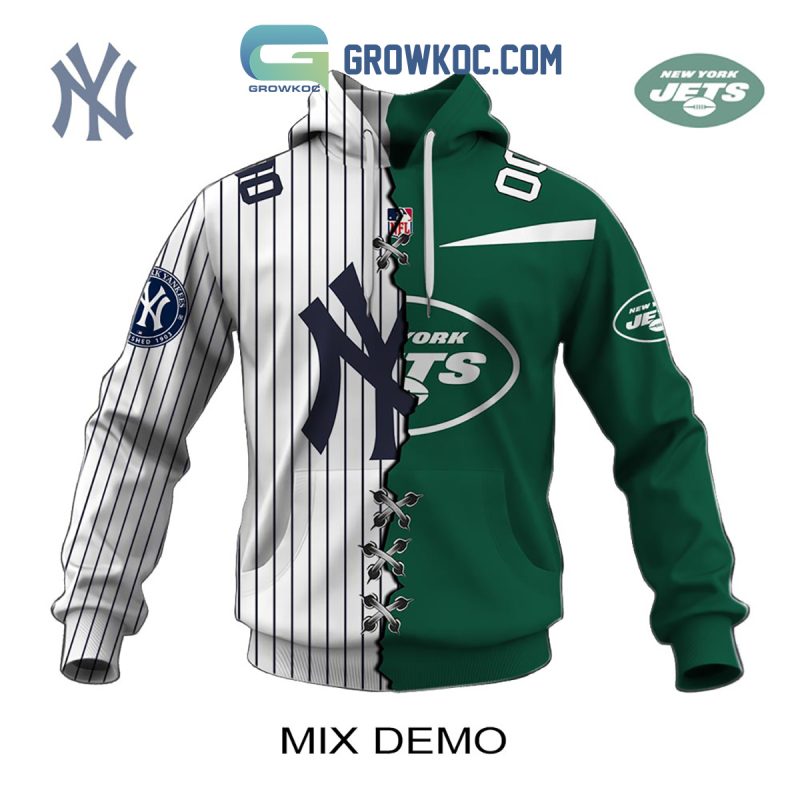 NFL Mix MLB 2 Team Home Jersey Hoodie T Shirt - Growkoc