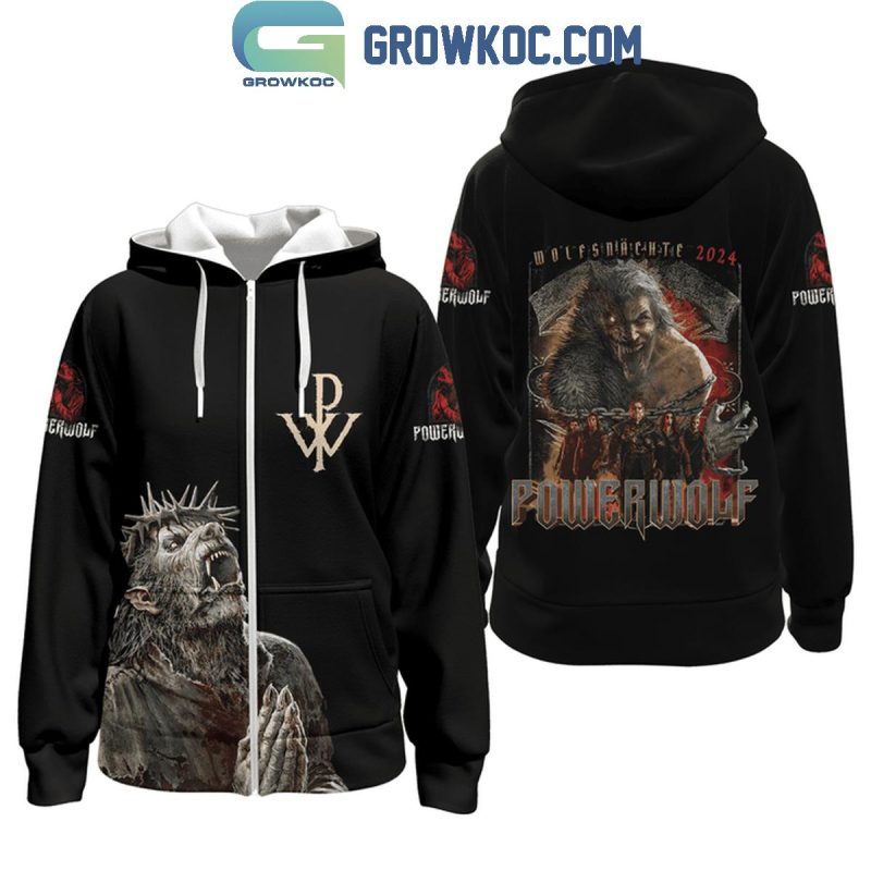 Powerwolf We Drink Your Blood Hoodie T-Shirt - Growkoc